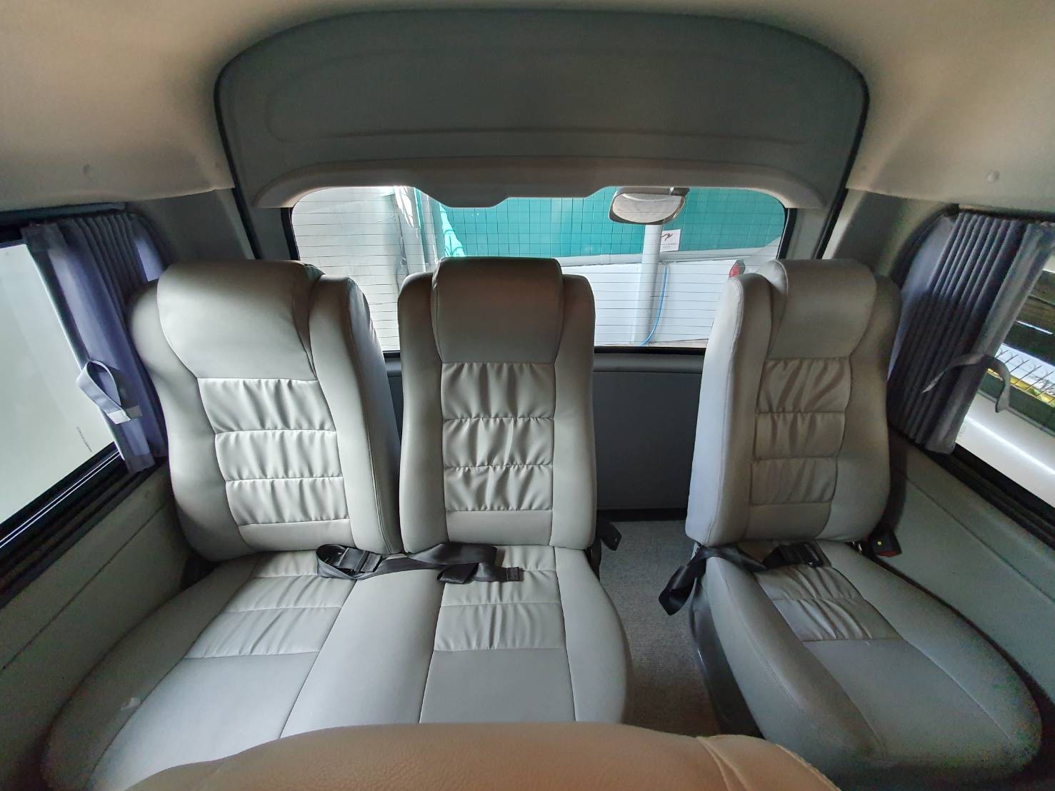 Van rental with driver in Bangkok Tour excludes gasoline.